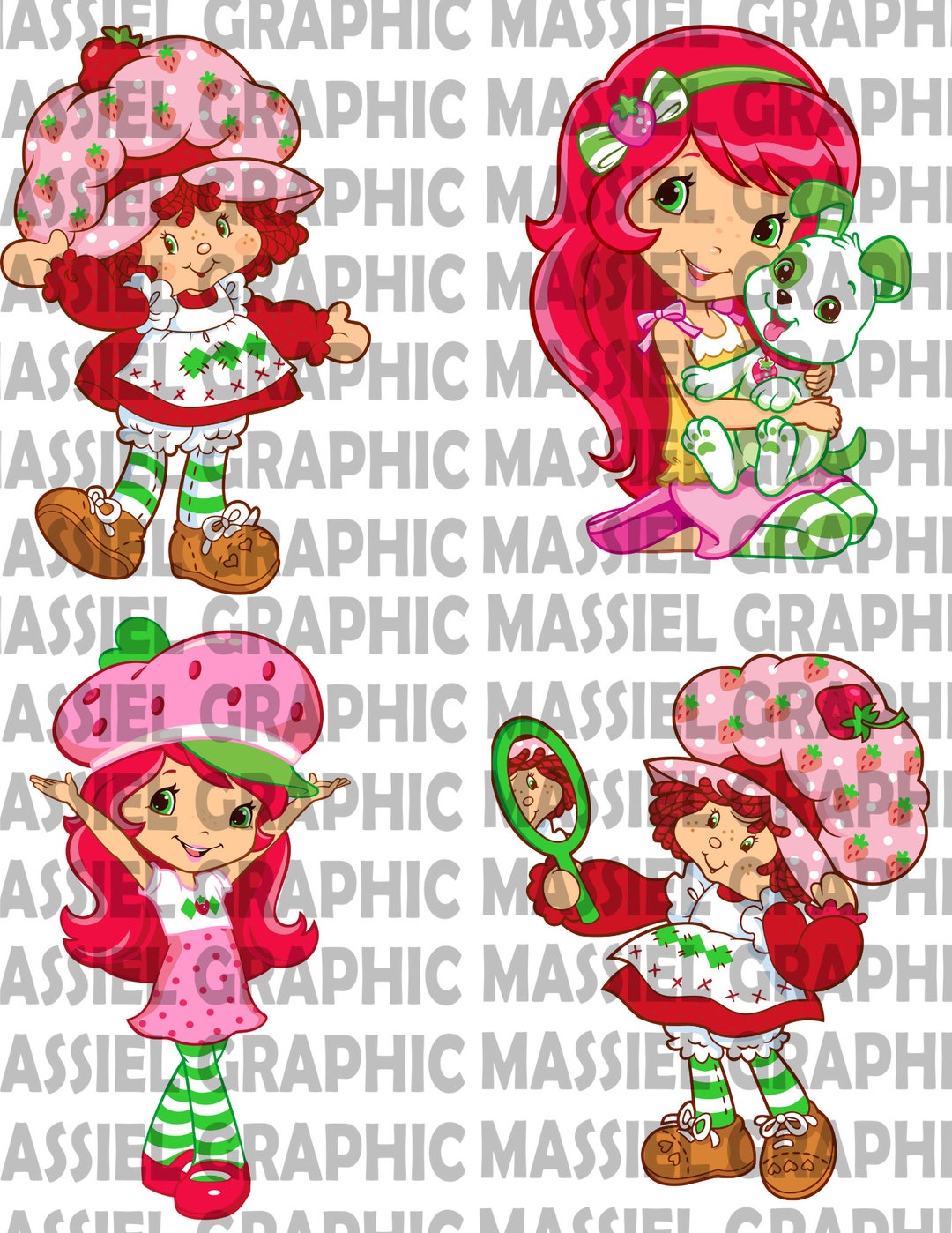 Cartoon Bundle ,include 4 Png File - Etsy