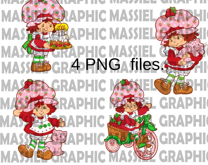 Cake Painting Strawberry Cake Still Life Kitchen Art Farmhouse Cottage ...