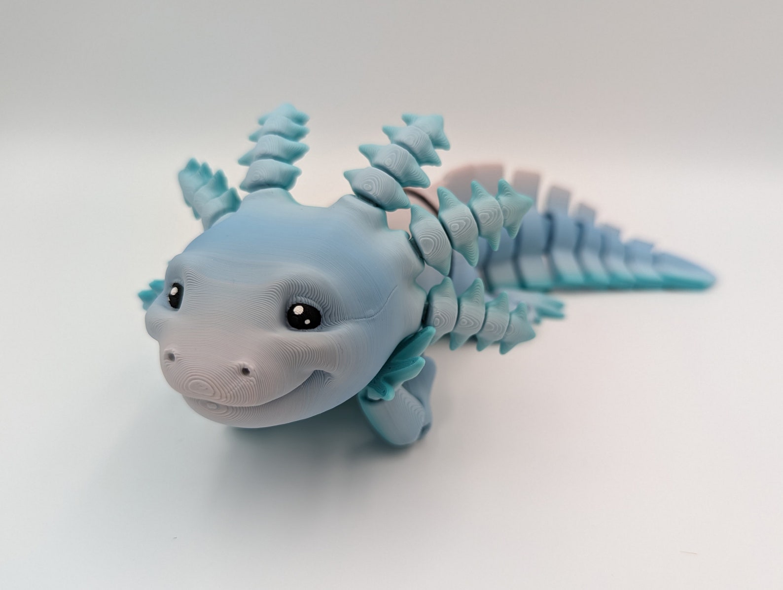Axolotl Flexi 3D Printed Toy Matmire Makes - Etsy