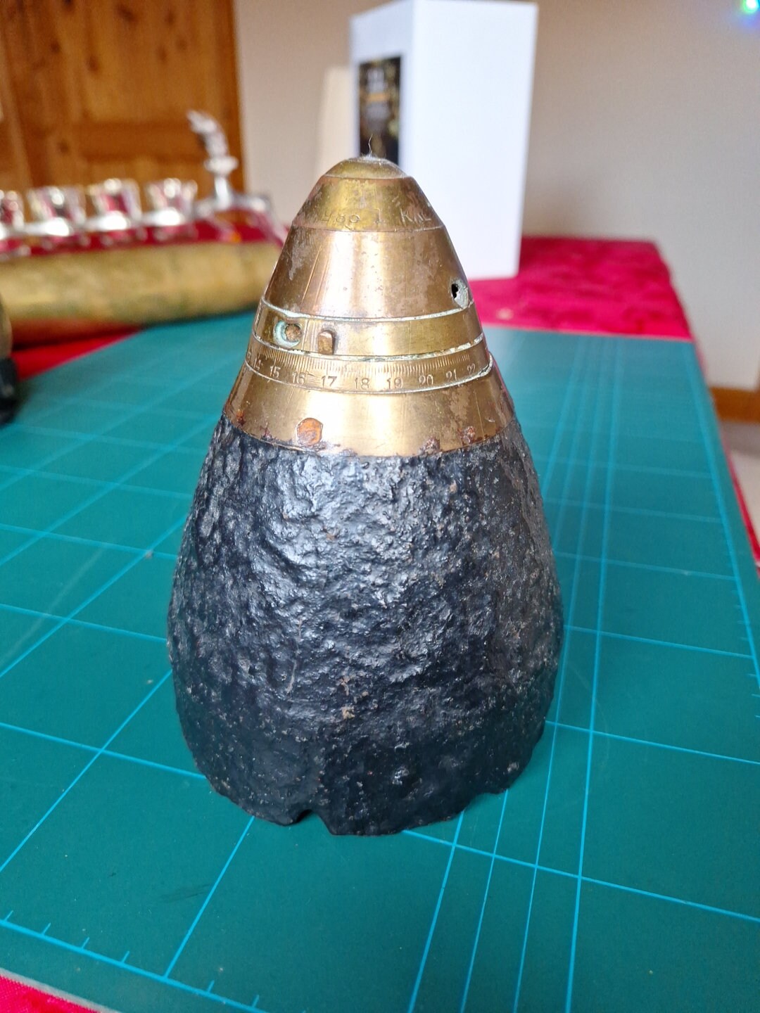 Ww1 4.5 Inch Howitzer Shell Relic - Etsy