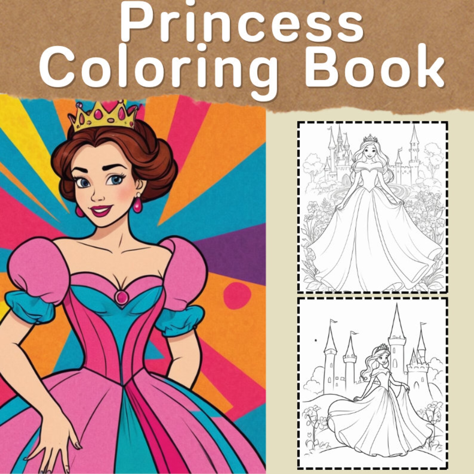 70 Princess Coloring Pages | Princess Coloring Sheet | Princess ...