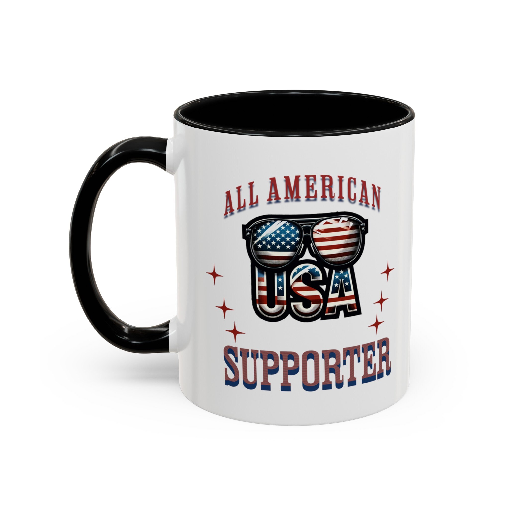 All American Supporter Mug, Support USA Mug, Elections Gift - Etsy