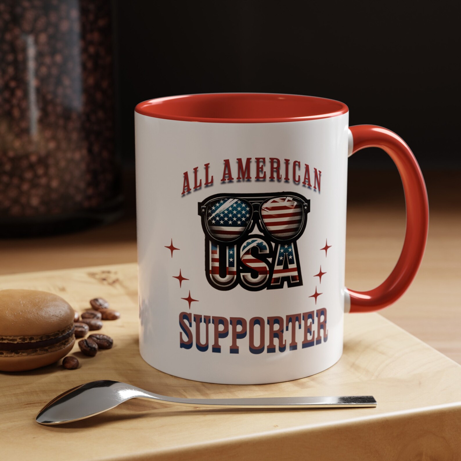 All American Supporter Mug, Support USA Mug, Elections Gift - Etsy