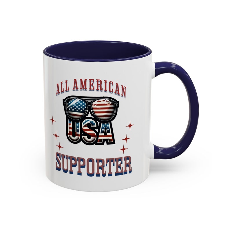 All American Supporter Mug, Support USA Mug, Elections Gift - Etsy