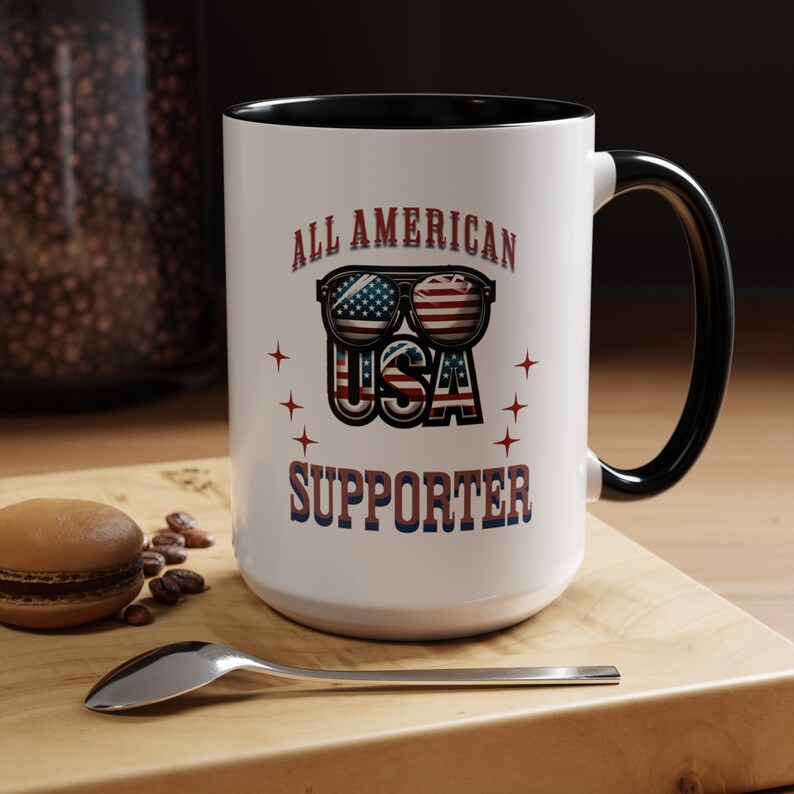 All American Supporter Mug, Support USA Mug, Elections Gift - Etsy