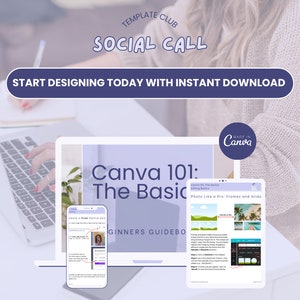 Canva 101 How to Guide Canva Crash Course With Private Label Rights PLR Done-for-you Digital ...