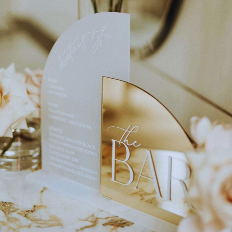 Acrylic Bar Sign - Etsy