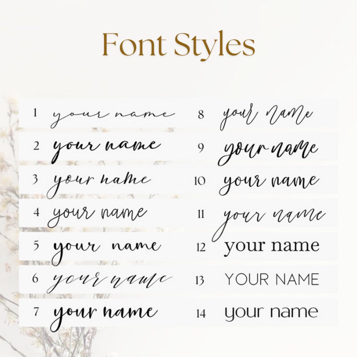 Custom Wedding White Paint Name Tags With Ribbon - Etsy