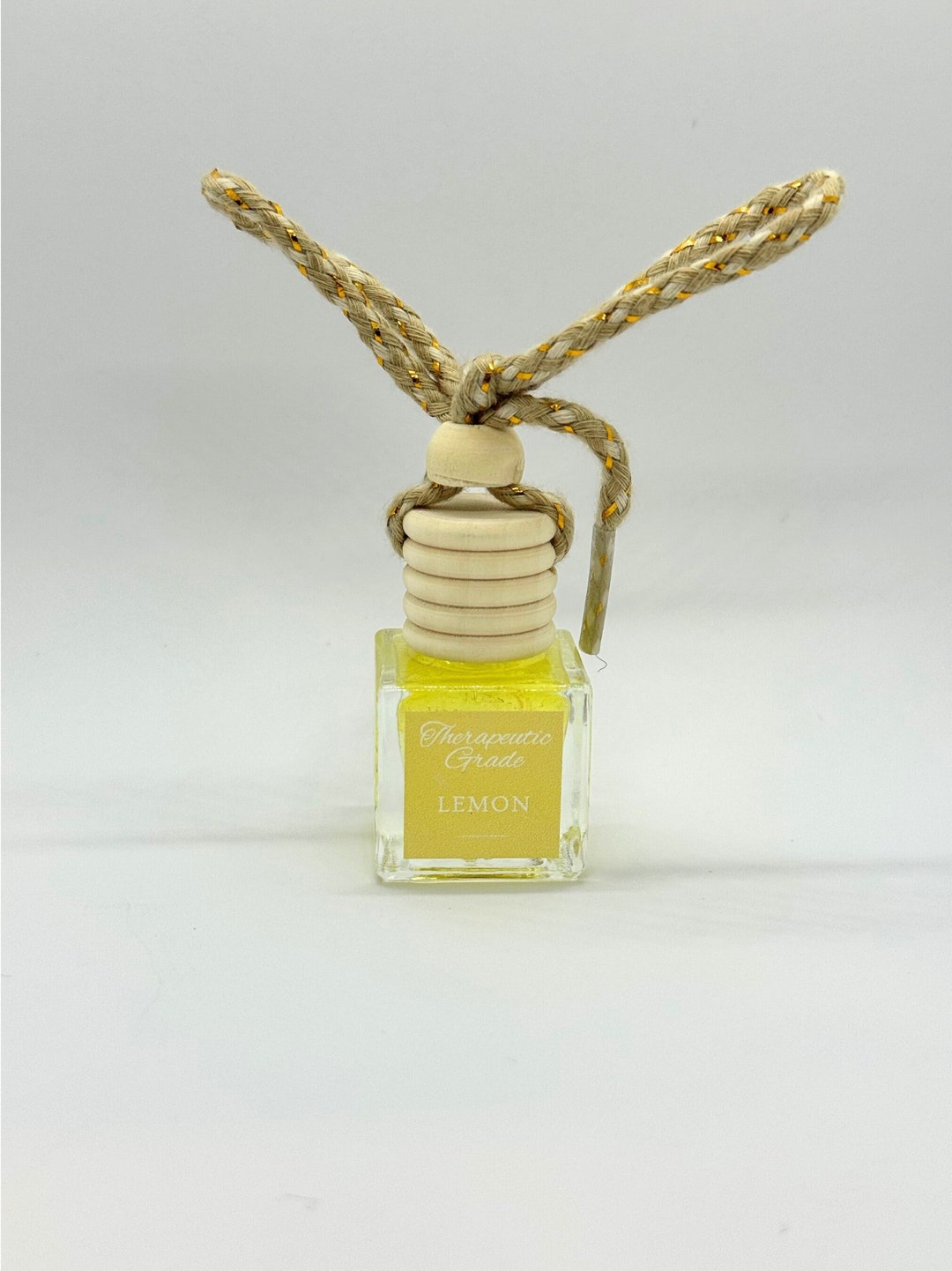 LEMON Therapeutic-grade Essential Oil Car Diffuser Naturally Scented ...