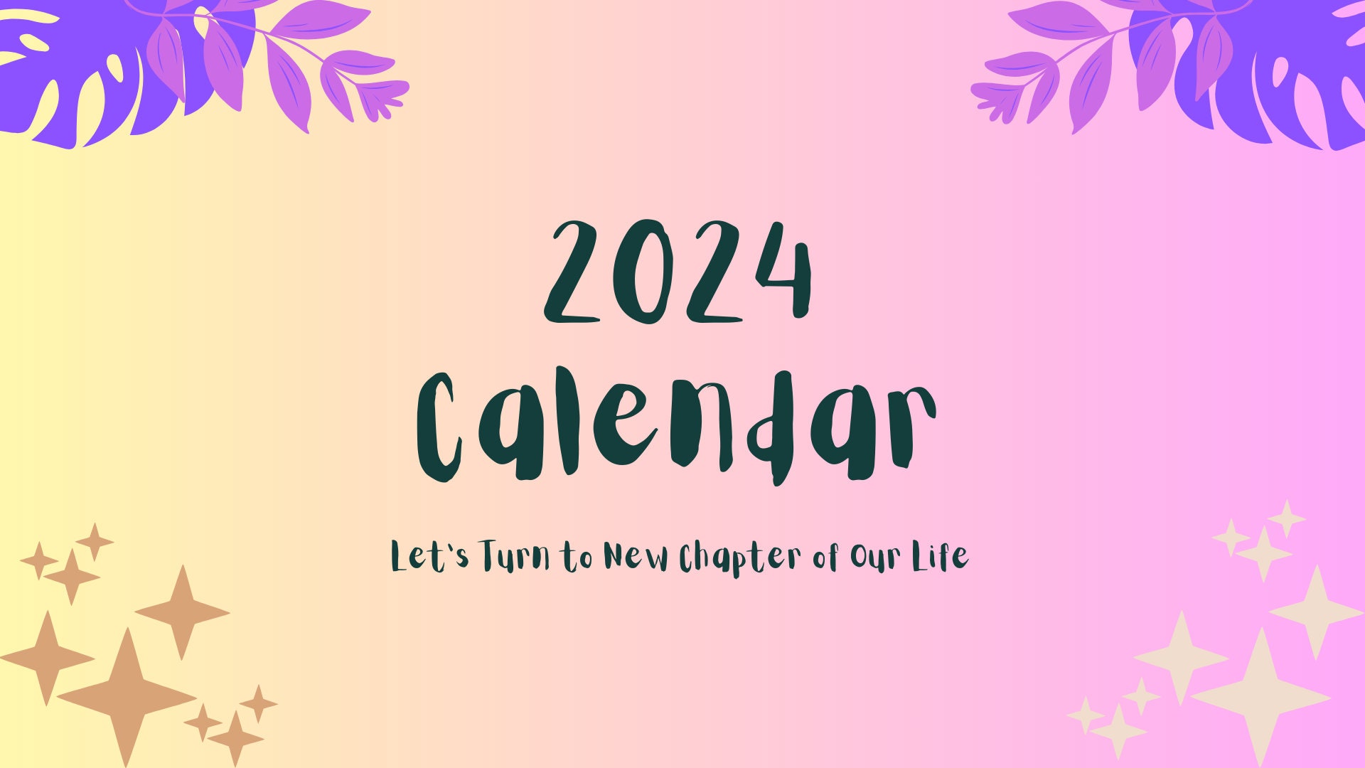 CUTE CALENDAR FOR 2024 - Etsy