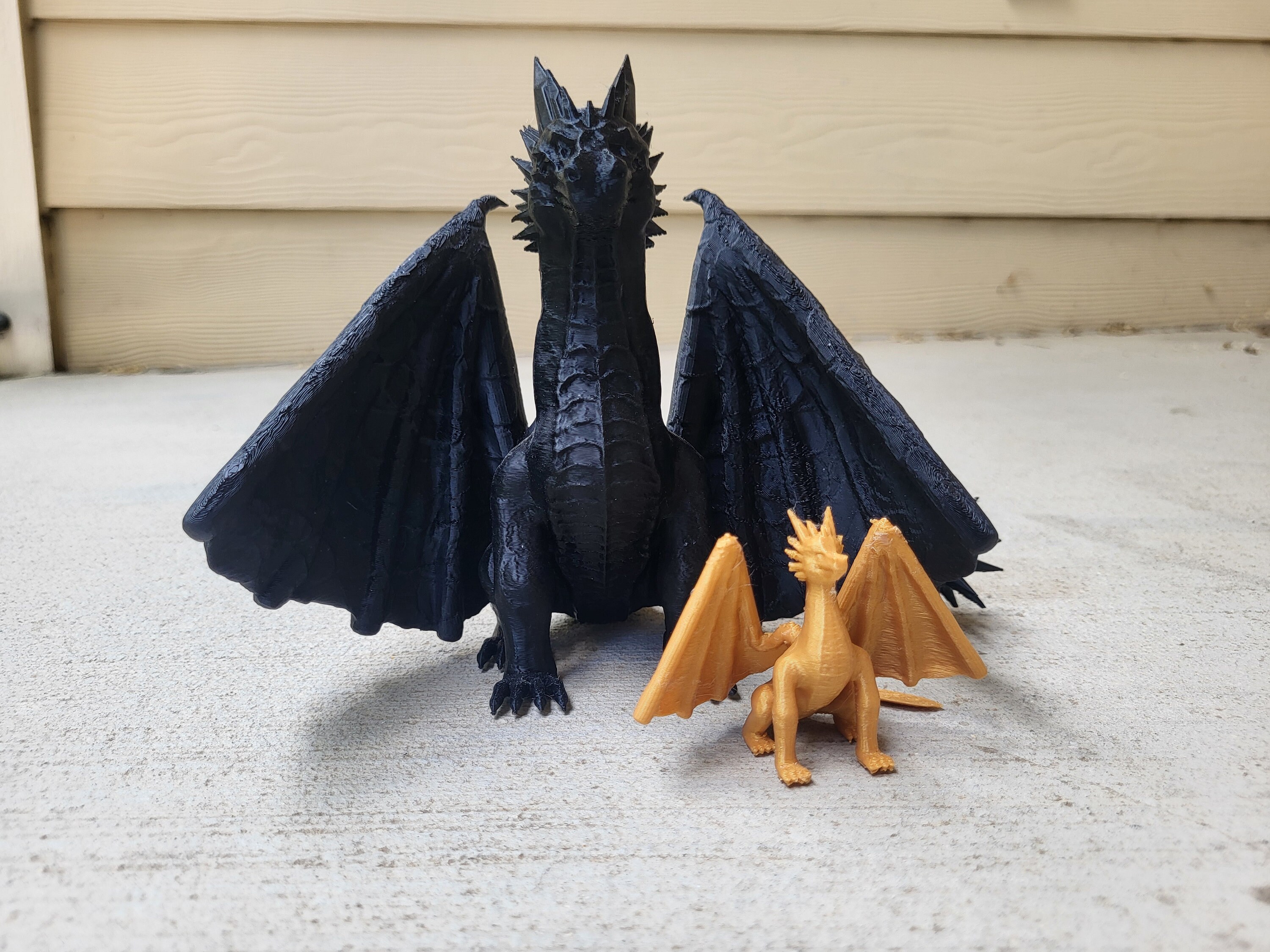Realistic Fourth Wing Inspired 3D Printed Dragons - Etsy