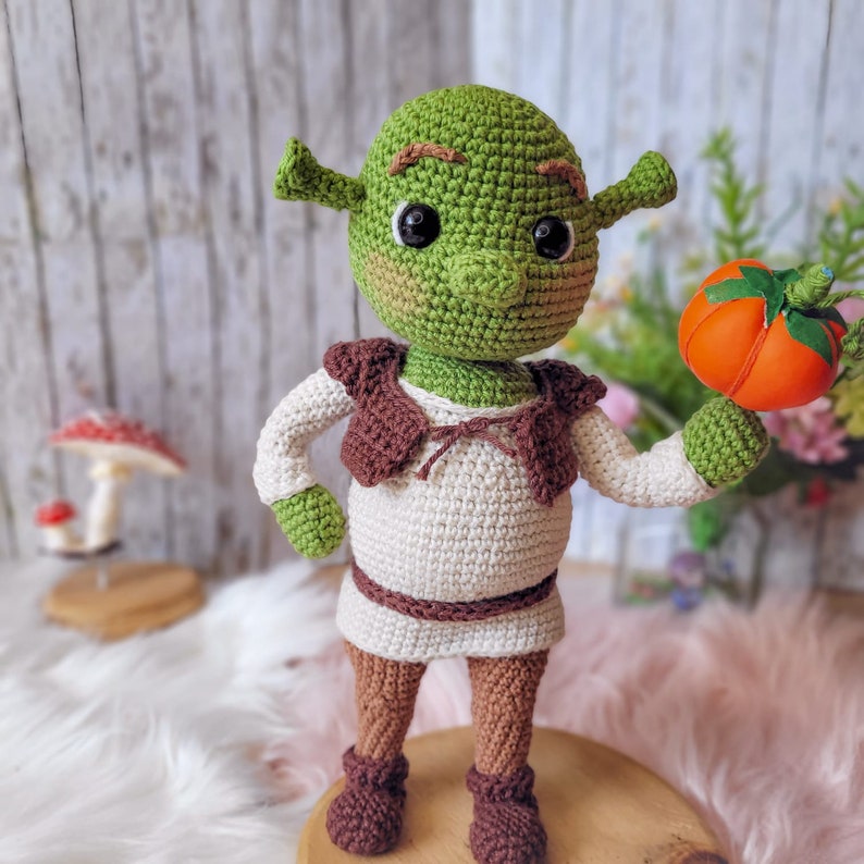 Digital Pattern Shrek Amigurumi English - Etsy