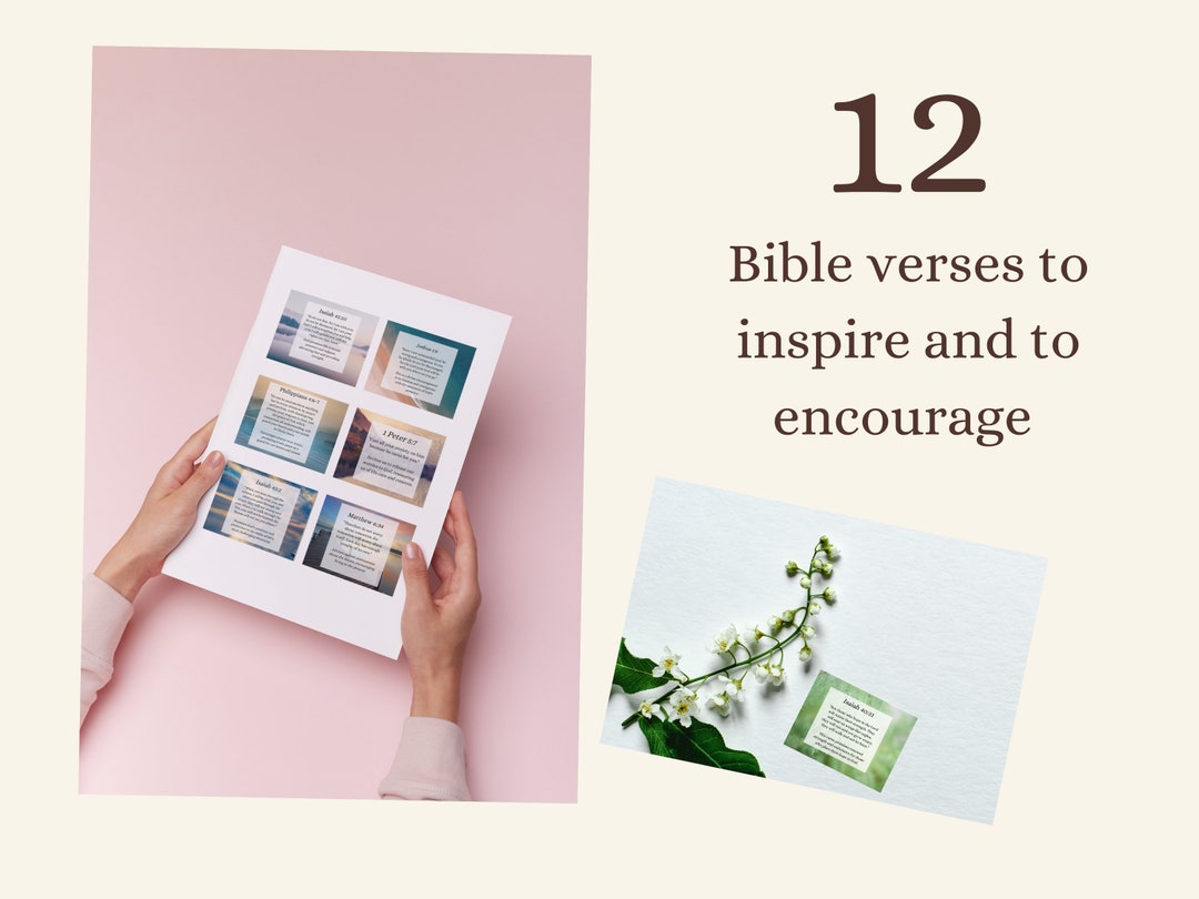 Scripture Cards, Affirmation Cards, Bible Affirmation, Scripture ...