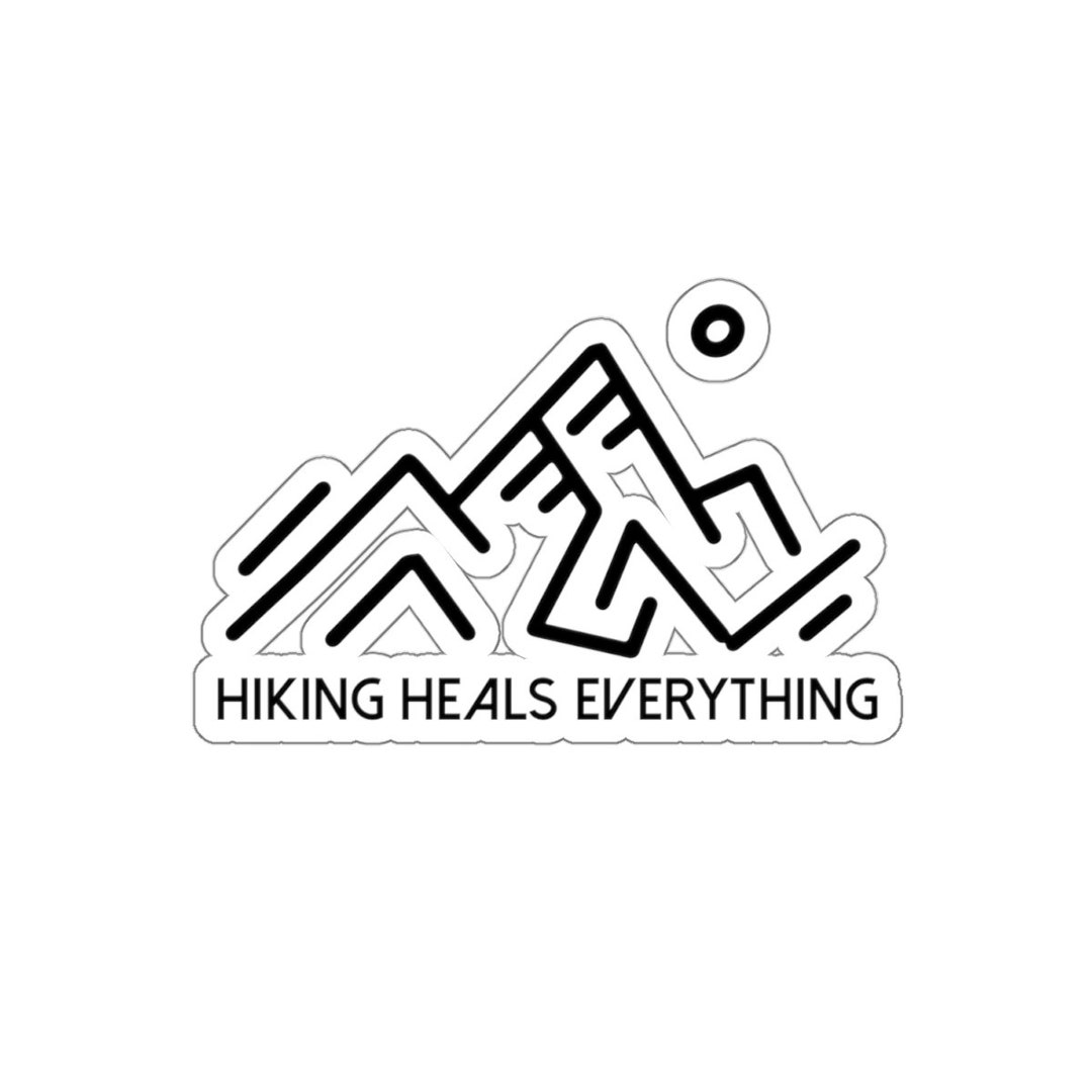 Hiking Heals Everything Camping Kiss-cut Stickers - Etsy