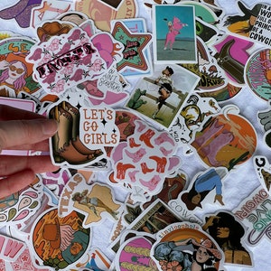 Cowgirl Era Stickers Country Aesthetic Versatile Stickers - Etsy