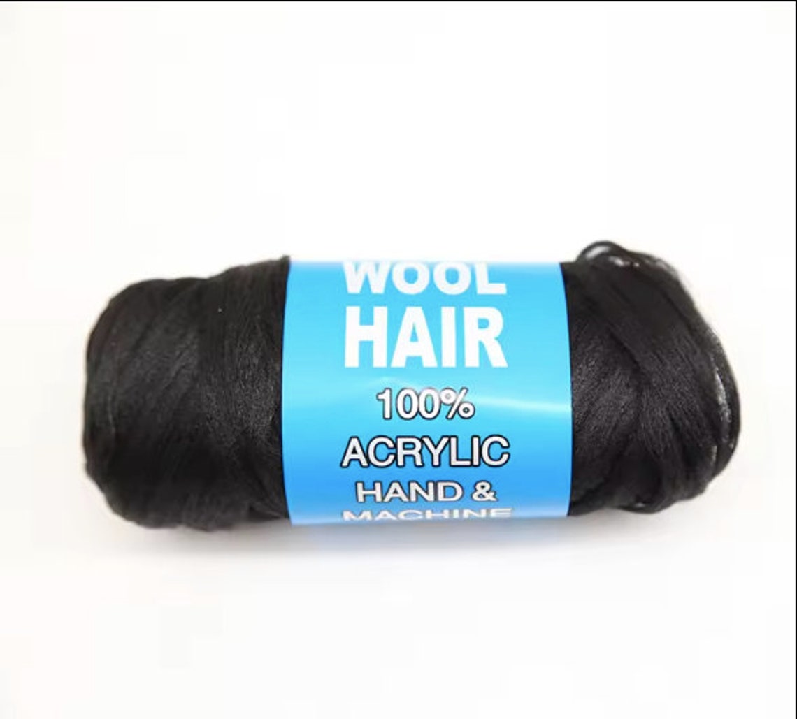 Brazilian Wool Hair Yarn for Braiding and Weaving / Brazilian Wool ...