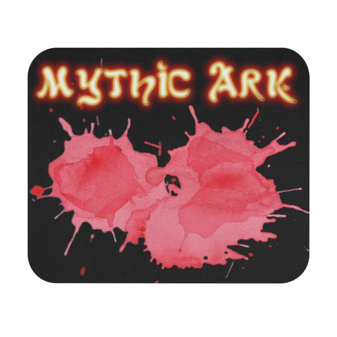 Mythic Ark, RED Mouse Pad rectangle - Etsy