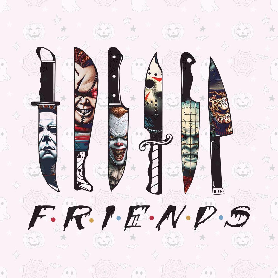 Friends Horror Characters Png, Halloween Horror Characters Png, Happy ...