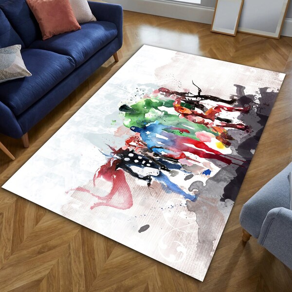 Avengers Rug - Etsy