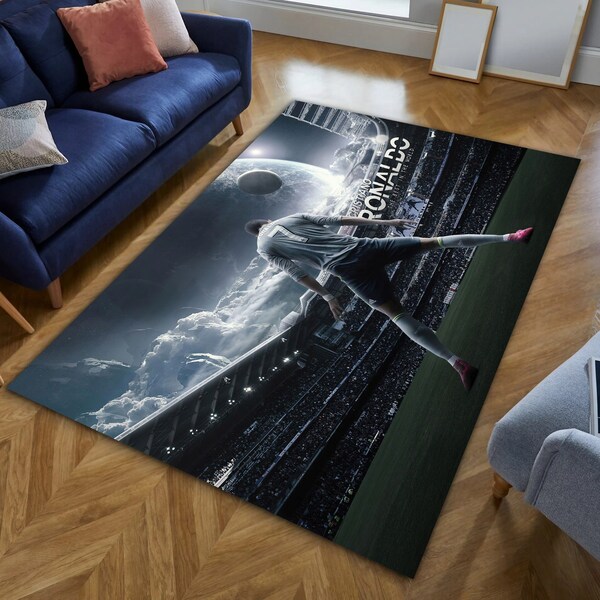 Cristiano Ronaldo Rug - Etsy