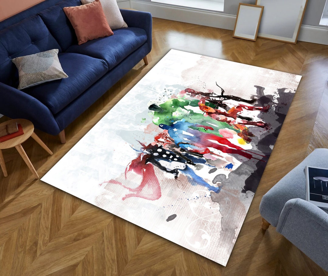 Marvel Avengers, Avengers Rug, Marvel Carpet, Superhero Rug, Ironman ...