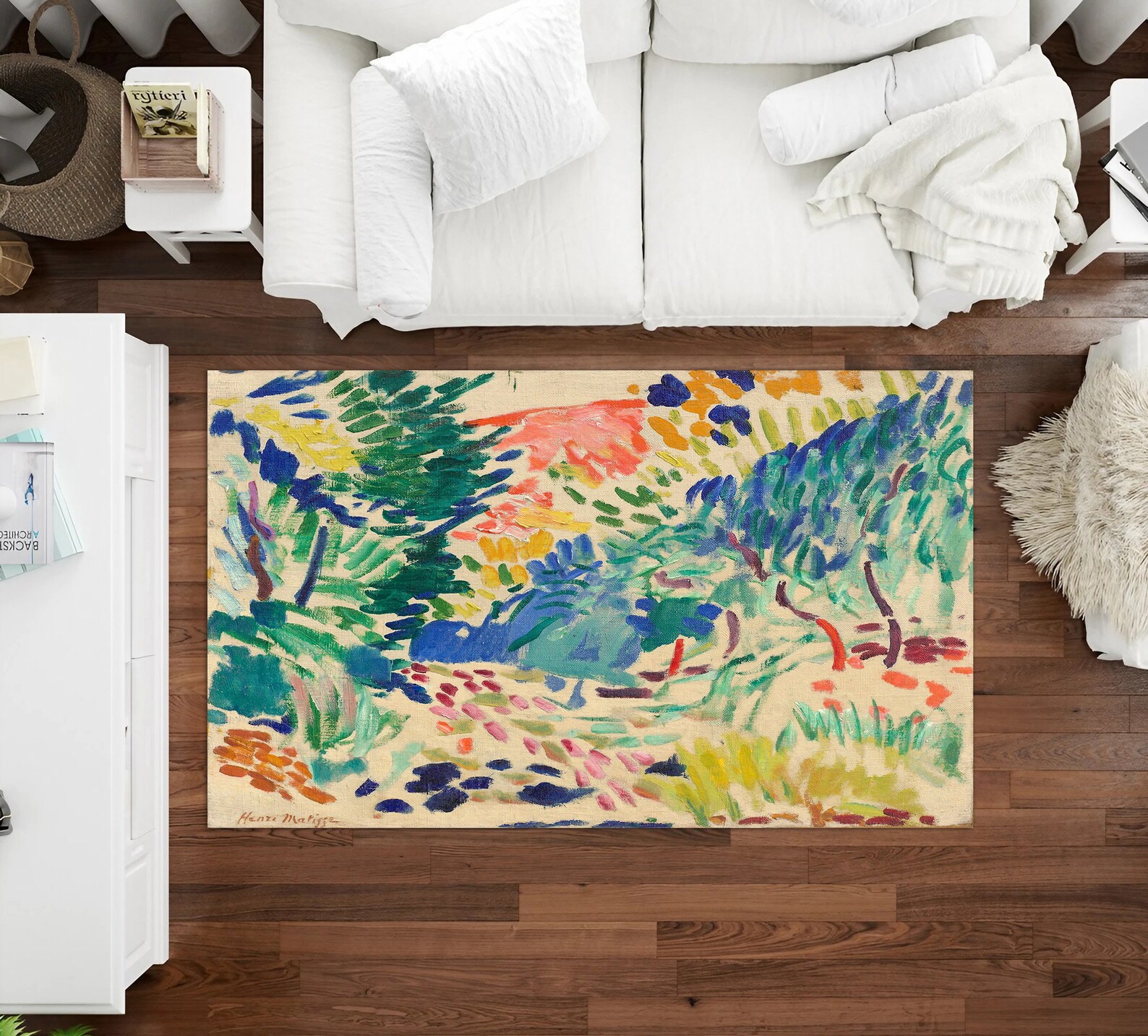 Henri Matisse Carpet, Modern Rugs, Modern Area Rug, Abstract Rug, Salon ...