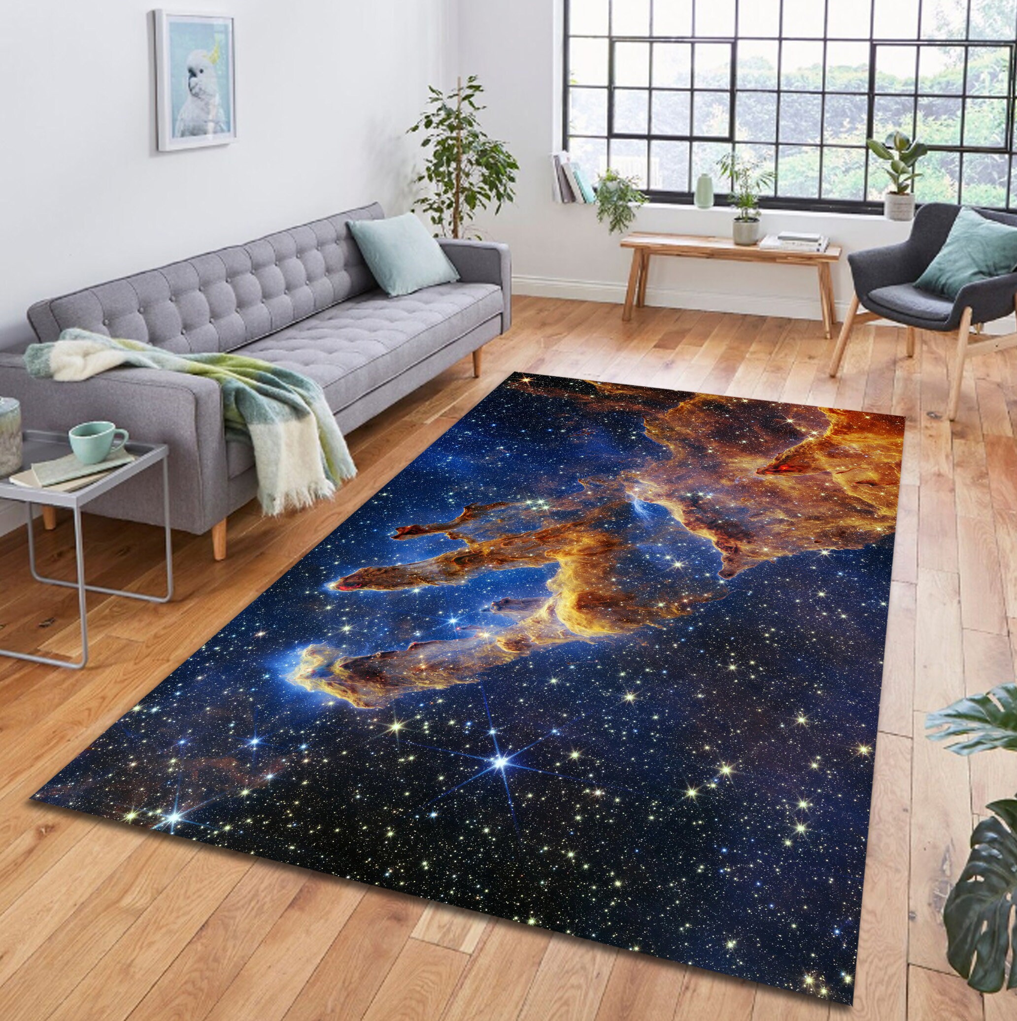 Space Rug,james Webb Pillars of Creation,nebula Rug,james Webb Space ...