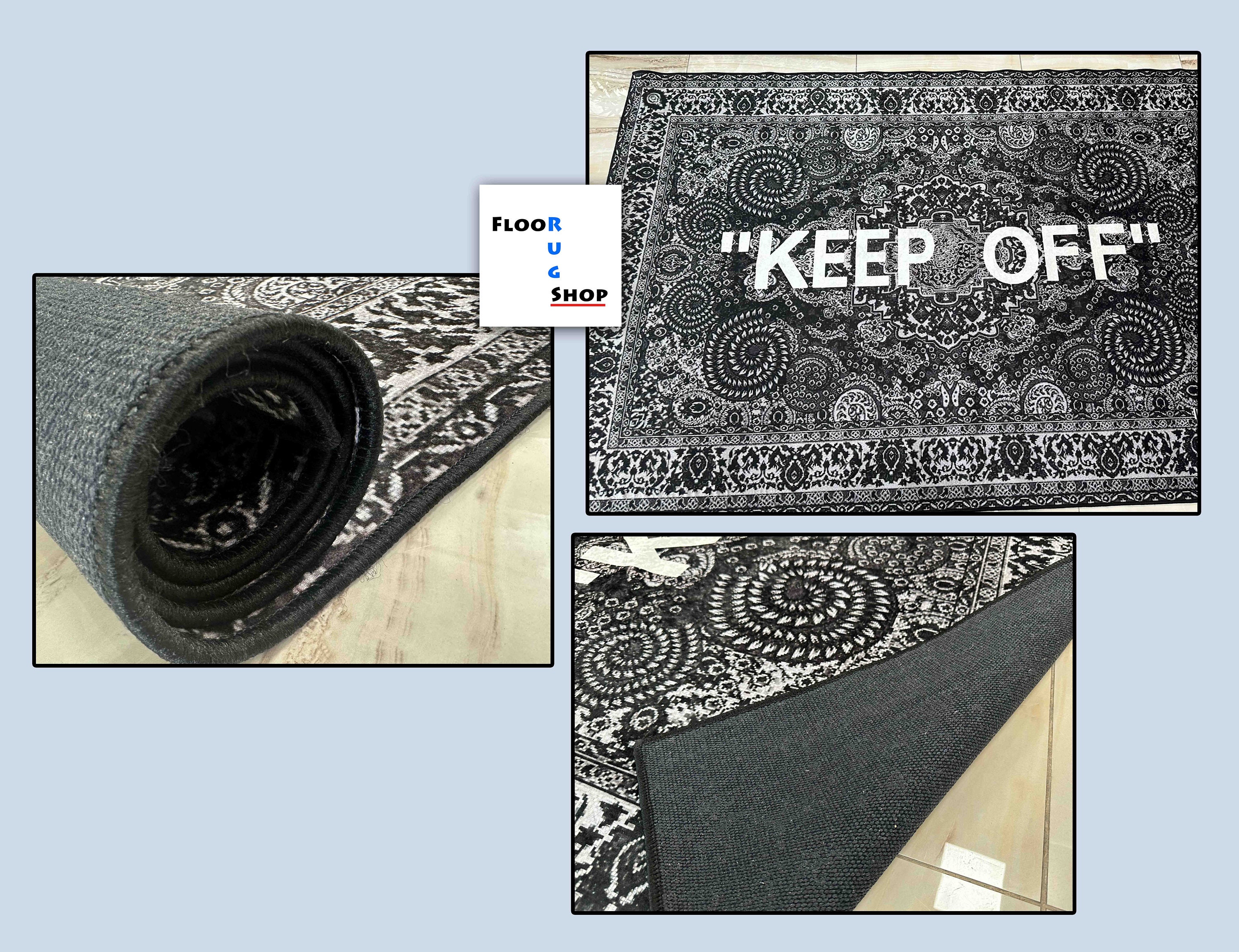 Dark Blue Marble Rug, Rugs for Living Room,washable Rug, Digital Print ...