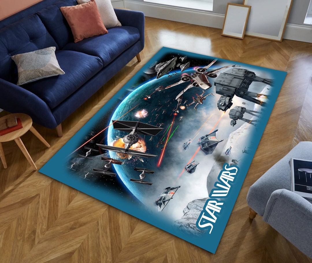 Star Wars Rugs,fight Rug,starwars,famous Rug,movie Rug,starwars ...