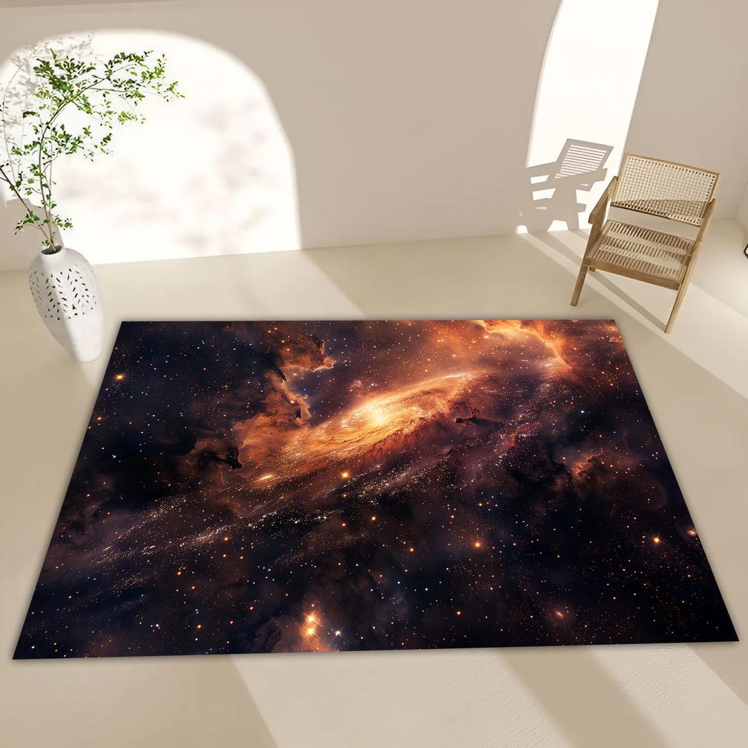 Galaxy Themed Rug, Nebula Rug, Space Rug, Nebula Themed Rug, Galaxy Rug ...