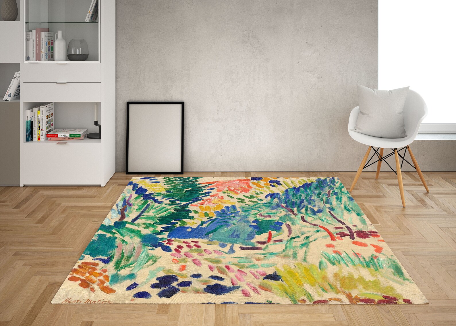 Henri Matisse Carpet, Modern Rugs, Modern Area Rug, Abstract Rug, Salon ...
