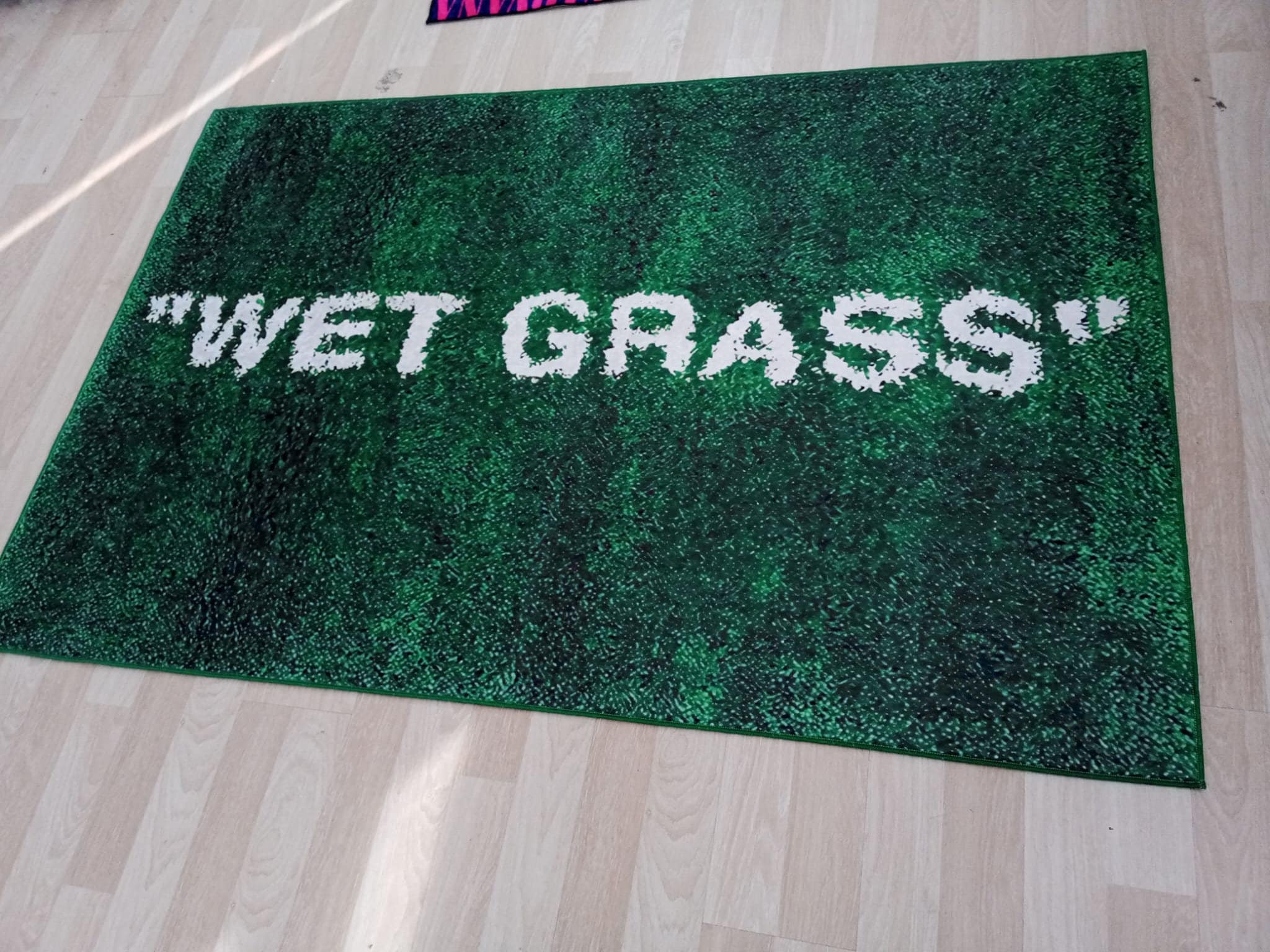 Wet Grass, Wet Grass Rug, Green Rug,aesthetic Rug, Pattern Rug,area Rug ...