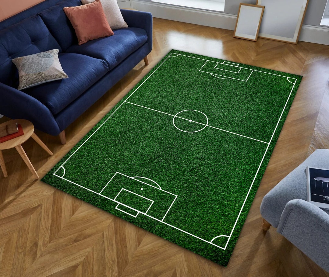 Green Soccer Field, Football Field Gridiron, Sport Rug, Sport, Fan Clup ...