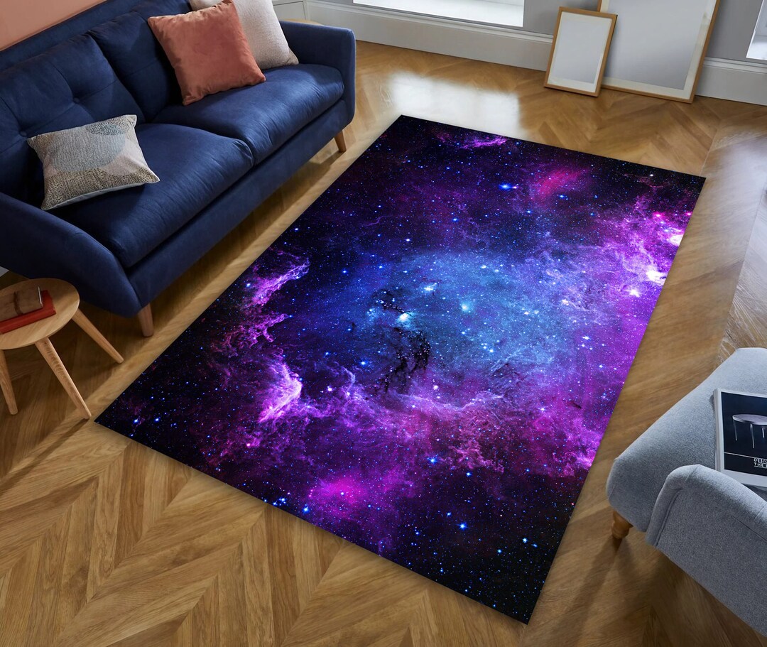 Galaxy Rugs, Printed Rug,starry Sky Landscape Rugs,nebula Rug,galaxy ...