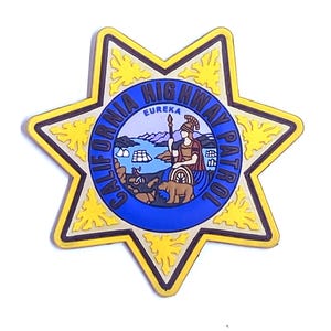 CHP Badge in PVC, Full Color - Etsy