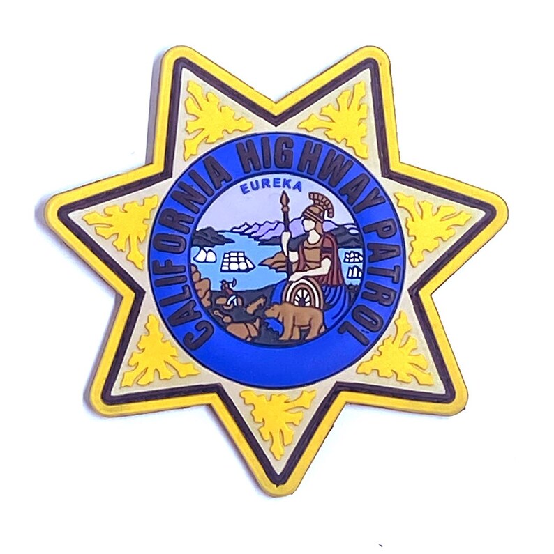 CHP Badge in PVC, Full Color - Etsy