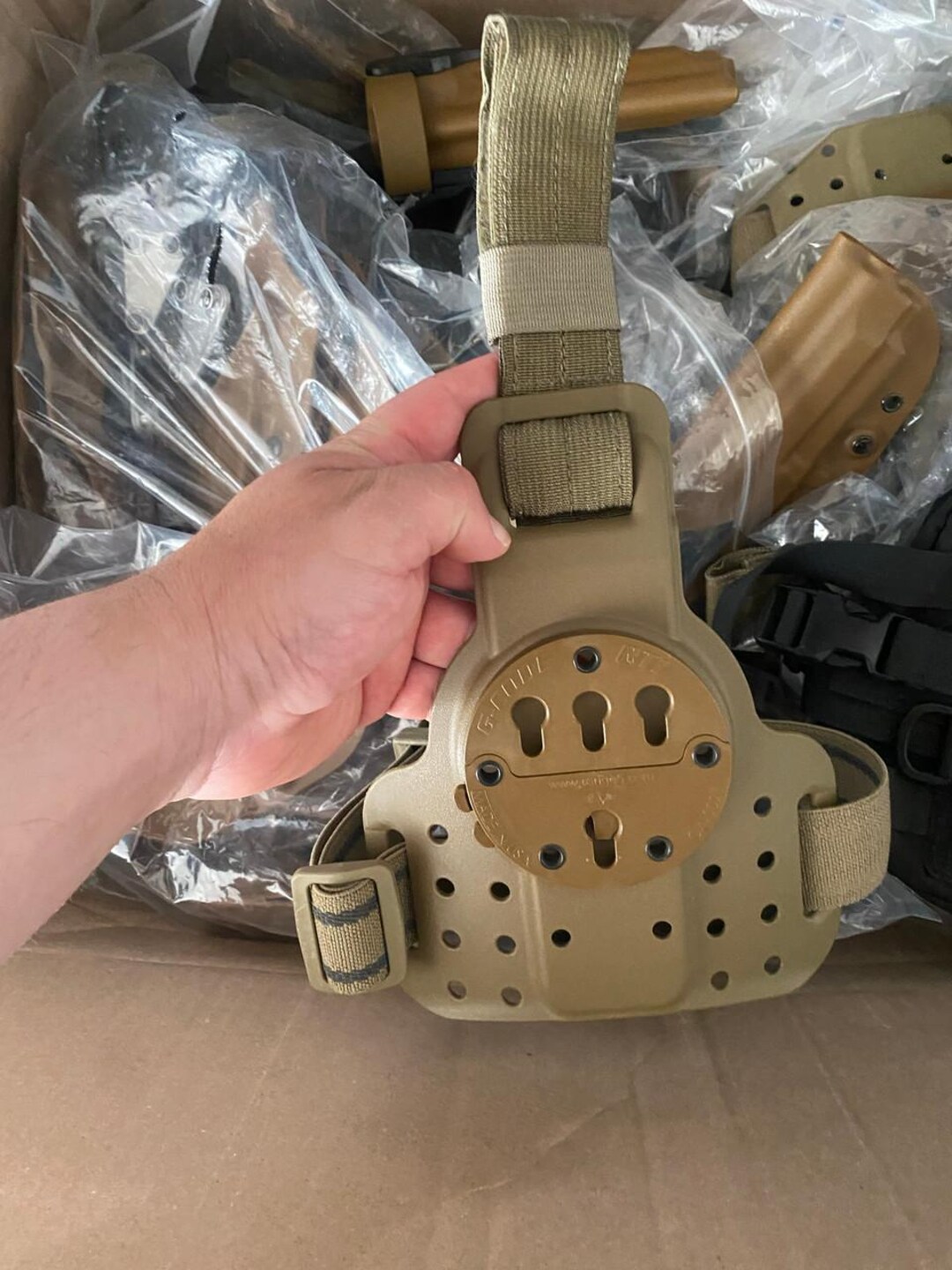 G-code RTI Drop Leg Panel COYOTE BROWN Usmc Surplus (used) - Etsy