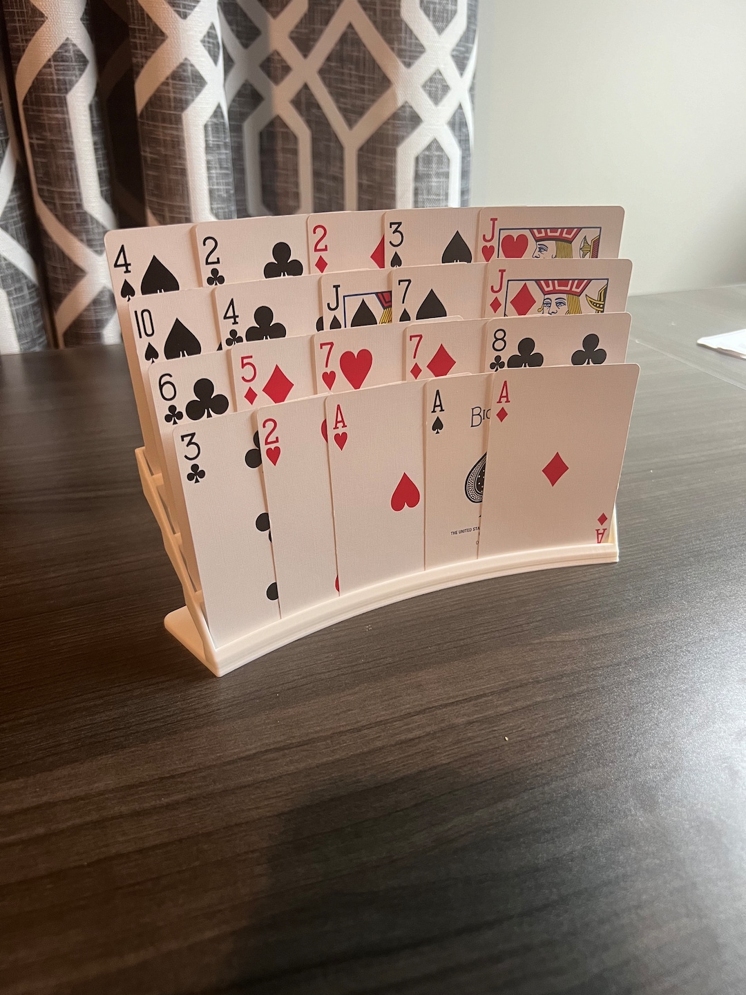 Playing Card Holder - Etsy