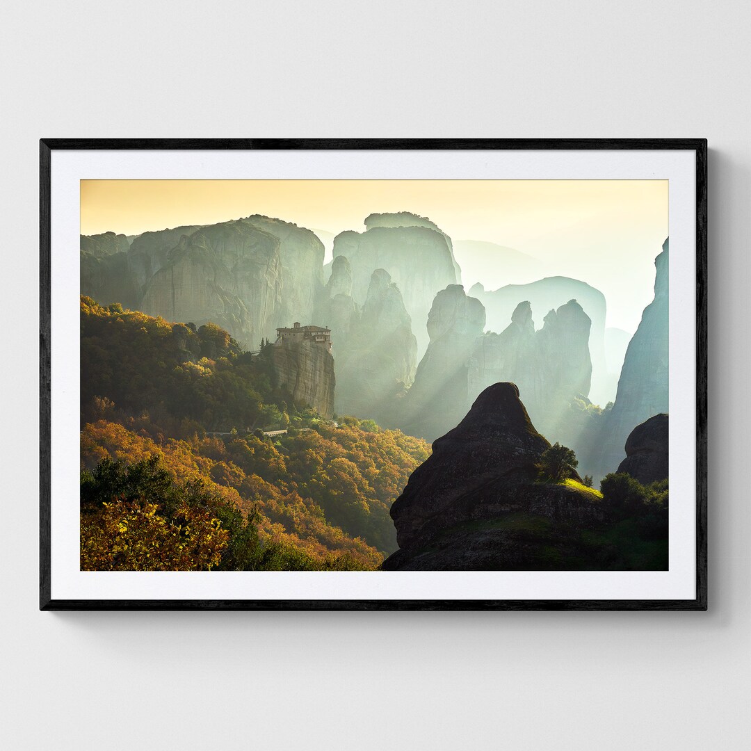 Meteora, Kalampaka, Greece, Photography Prints, Fine Art Prints, Museum ...