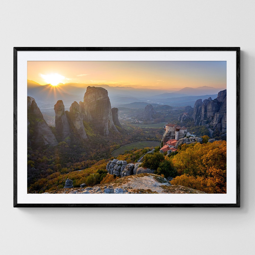 Meteora, Kalampaka, Greece, Photography Prints, Fine Art Prints, Museum ...
