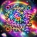 Standout AI QR Codes Tie-dye Rainbow Supernova Style social Media ...