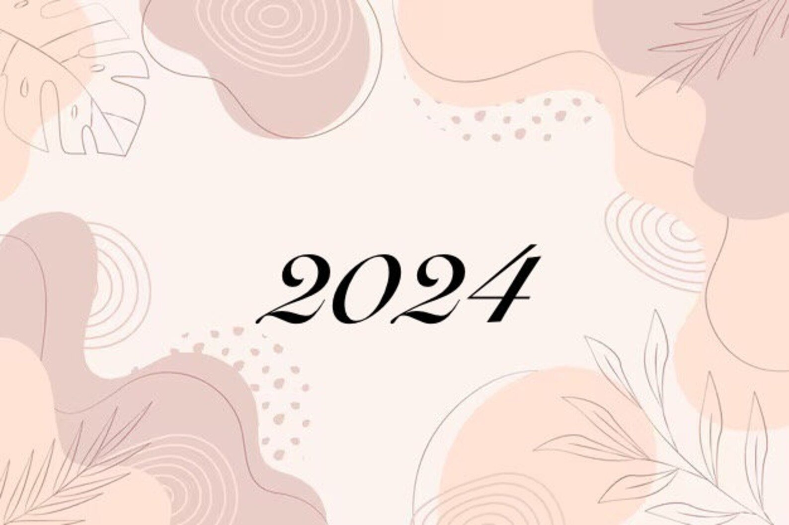 2024 Calendar Pastel Aesthetic - Etsy