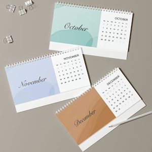 2024 Calendar Pastel Aesthetic - Etsy