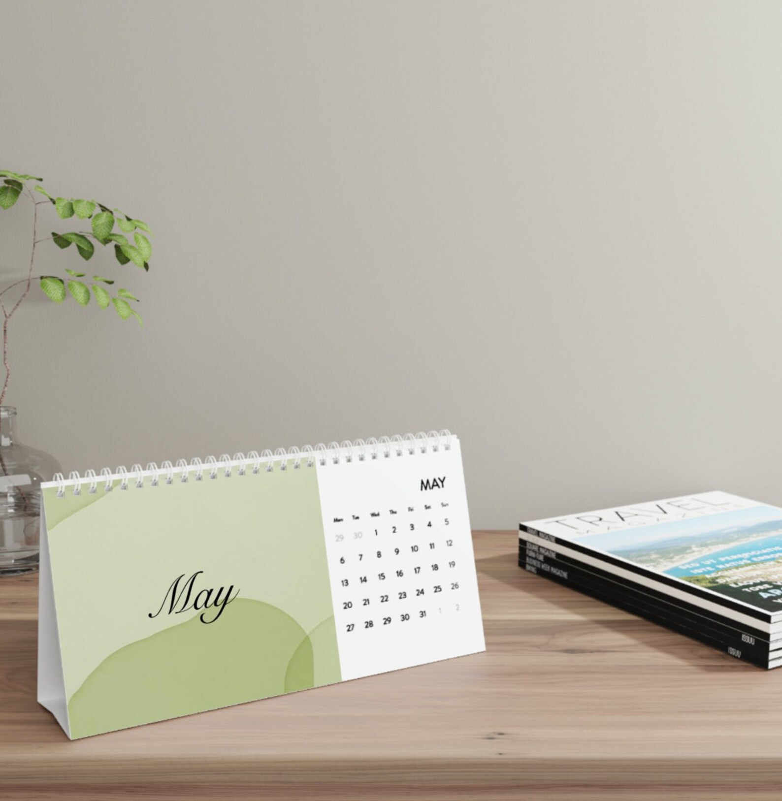 2024 Calendar Pastel Aesthetic - Etsy