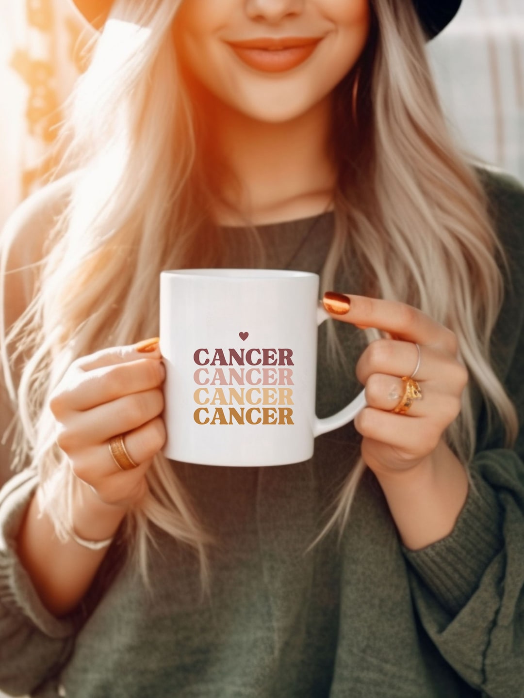 Cancer Mug Cute Cancer Mug Simple Cancer Mug Cancer Gift for Her Mug ...