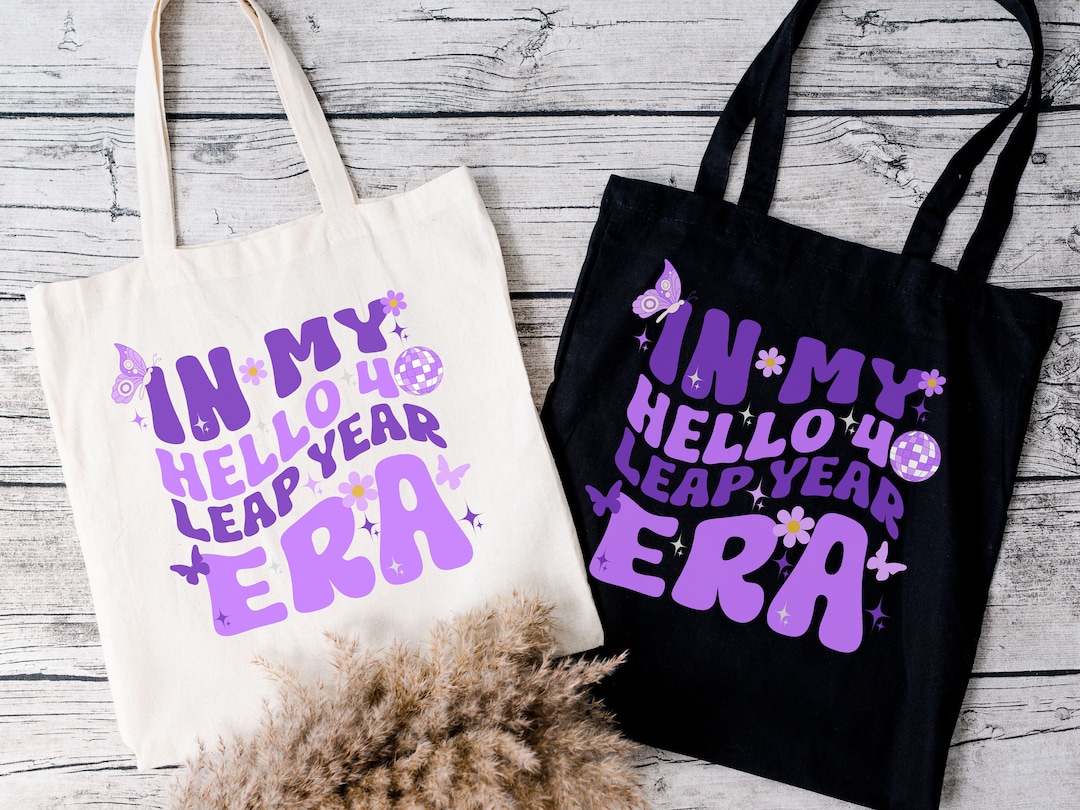 Leap Year Birthday Tote Bag, Leap Year Bag, Leap Year, Leap Year ...