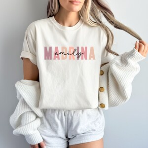 Custom Madrina Shirt, Custom Madrina Gift, Personalized Madrina Gift ...