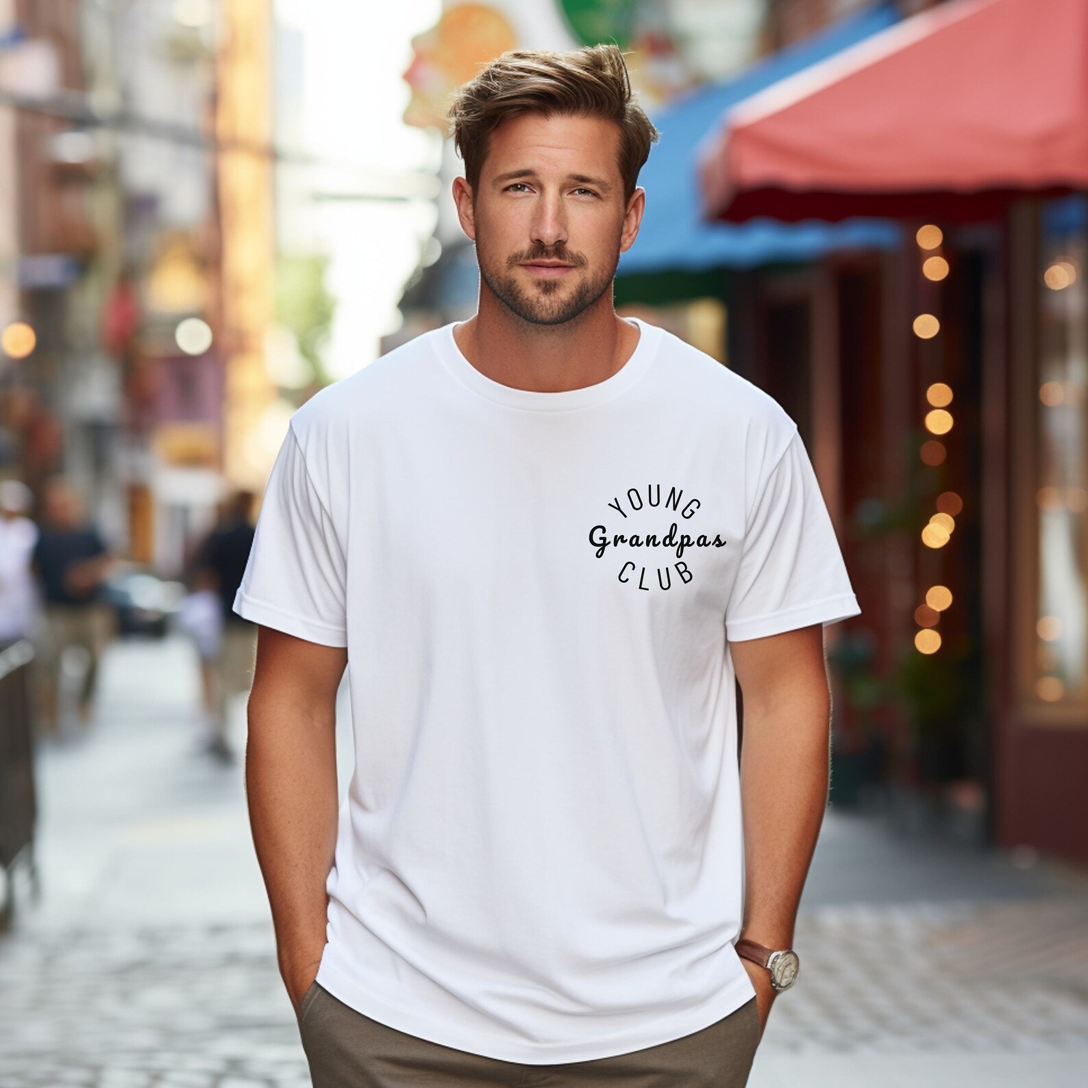 Grandpa Shirt, New Grandfather Gift, Young Grandpa, Gift for Young ...