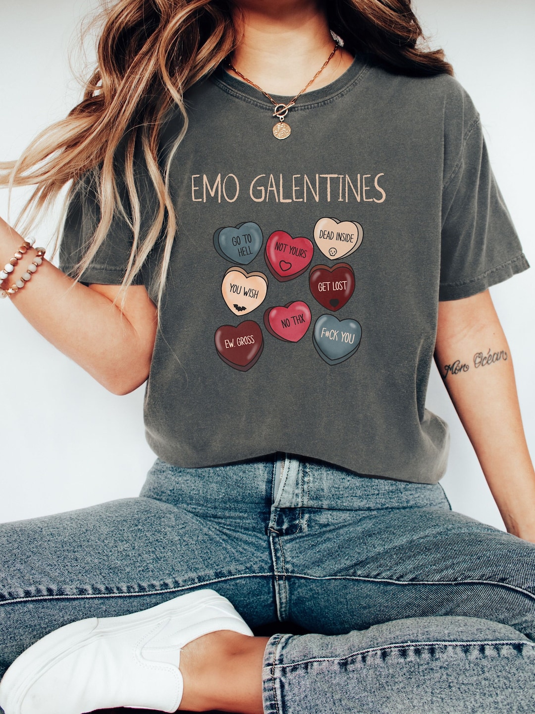 Emo Valentines Shirt, Emo Valentines, Emo Shirt, Emo, Elder Emo, Emo ...