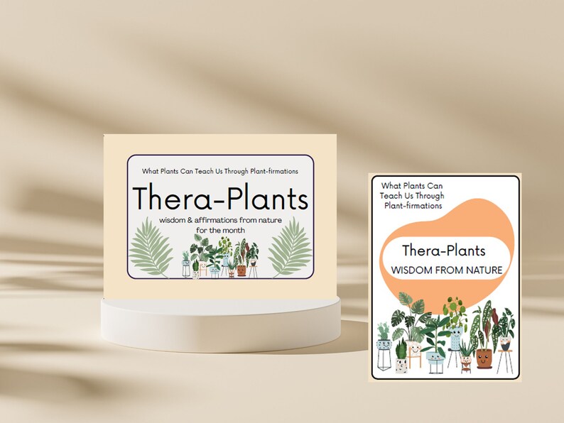 Affirmation Cards for Plant Lovers, Positive Affirmations Deck ...